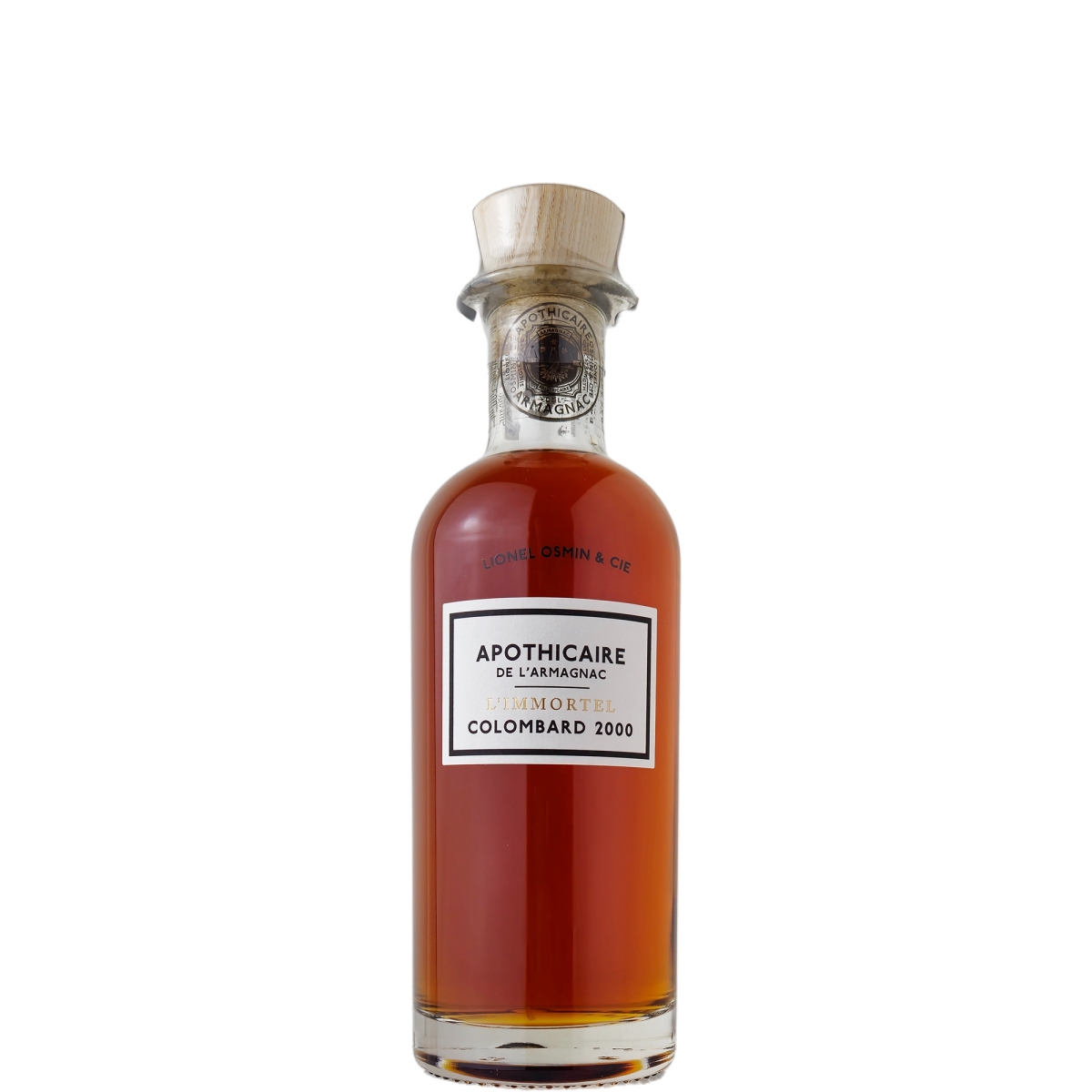 Bas Armagnac Apothicaire L'Immortel Colombard 2000, Degré Naturel 47% ...